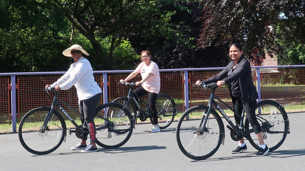 Learn-to-ride events - Tameside Women's Community Cycling Group